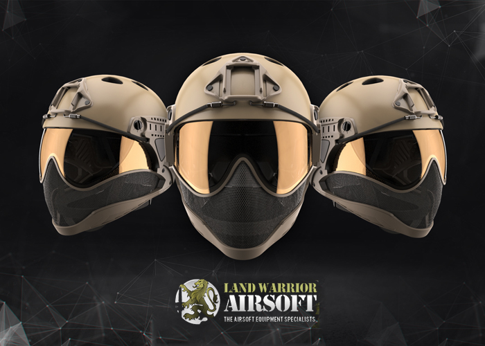 WarQ Helmets Now At Land Warrior Airsoft | Popular Airsoft: Welcome To ...