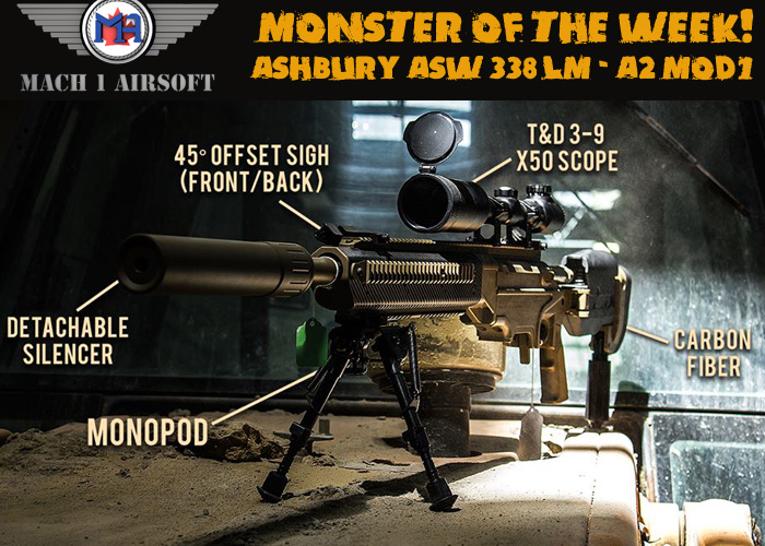Monster Of The Week: ASG ASW 338LM | Popular Airsoft: Welcome To The ...