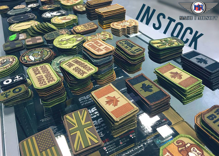 MilSpec Monkey Patches at Mach 1 Airsoft | Popular Airsoft: Welcome To The Airsoft World