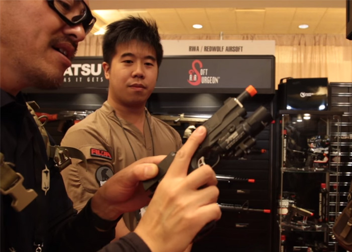 Mach Sakai Visits RedWolf Airsoft Booth | Popular Airsoft: Welcome To ...