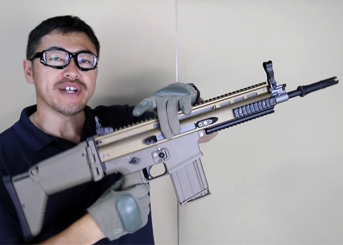 Mach Sakai: TM SCAR-H FDE NEG Review | Popular Airsoft: Welcome To The ...