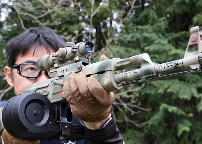 Marui Twin Drum Mag Adapter On AK-47 | Popular Airsoft: Welcome To The ...