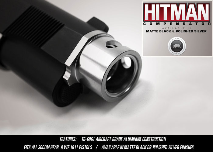 MadBull Airsoft HITMAN Compensator | Popular Airsoft: Welcome To The ...