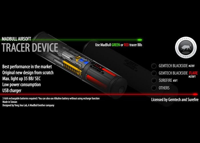 MadBull Airsoft Tracer Device Available | Popular Airsoft: Welcome To ...