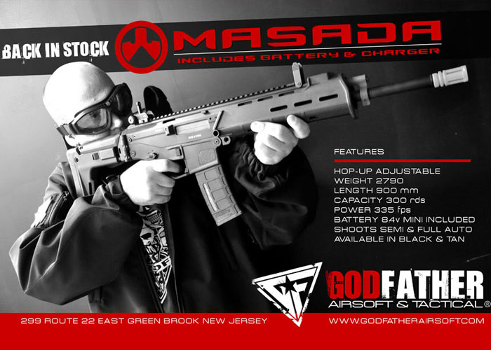 Cybergun Masada At Godfather Airsoft | Popular Airsoft: Welcome To The ...
