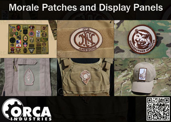 ORCA Industries Morale Patches & Display | Popular Airsoft: Welcome To ...