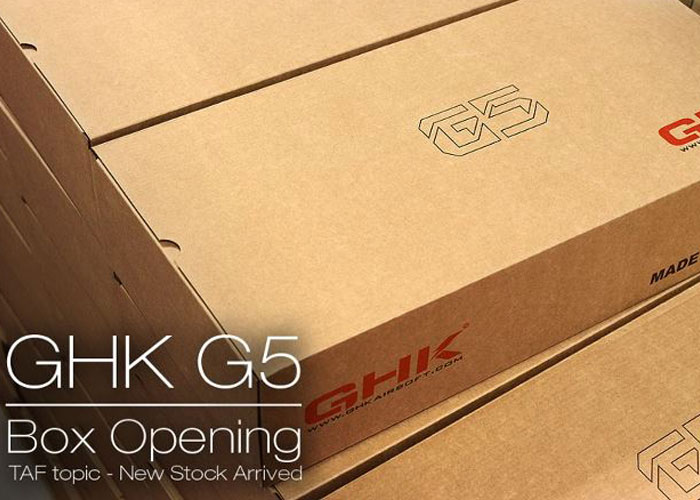 TAF Custom GHK G5 GBB Unboxing | Popular Airsoft: Welcome To The ...