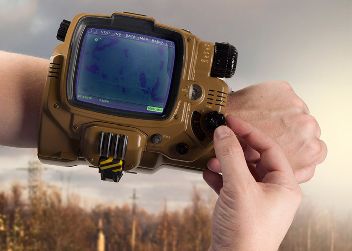 The New Fallout Pip-Boy Is A Bluetooth Connected Smartwatch | Popular ...