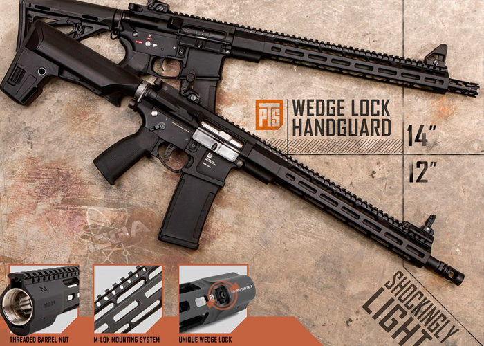 New PTS Mega Arms Wedge Lock Handguard | Popular Airsoft: Welcome To ...
