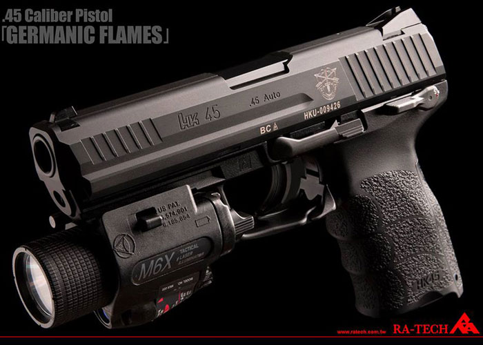RA-Tech HK45 Germanic Flames Available | Popular Airsoft: Welcome To The Airsoft World