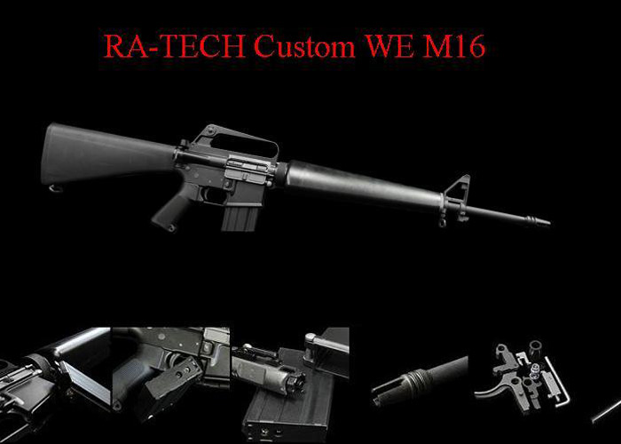 RA-Tech Custom M16, M1911 & 226-S5 | Popular Airsoft: Welcome To The ...