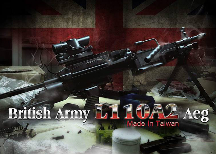 Raptor L110A2 LMG AEG Coming Soon | Popular Airsoft: Welcome To The ...