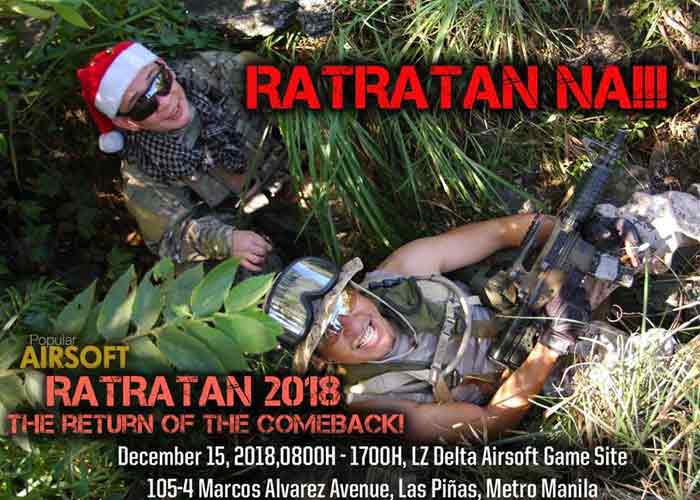 The BBs Start Flying Tomorrow As RATRATAN 2018 Commences | Popular ...