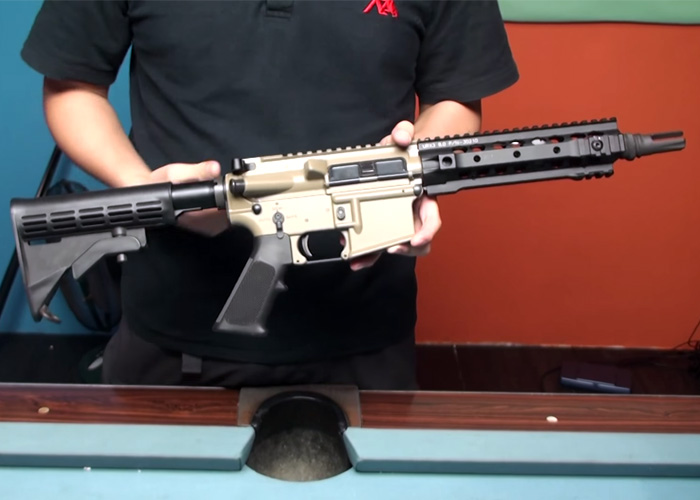 RA-Tech FDE Forged Receiver for WE AR | Popular Airsoft: Welcome To The ...