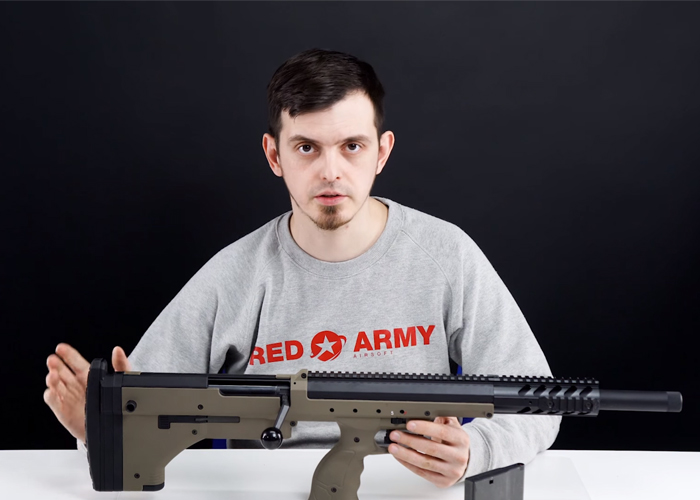 Red Army: Tuning The Silverback SRS-A1 | Popular Airsoft: Welcome To ...