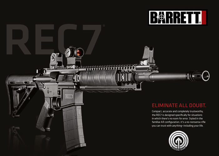 SOCOM Gear Barrett REC7 M4 Available | Popular Airsoft: Welcome To The Airsoft World
