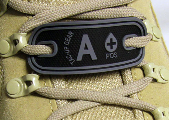 New Tac-Up Gear Blood Type PVC Tags | Popular Airsoft: Welcome To The ...