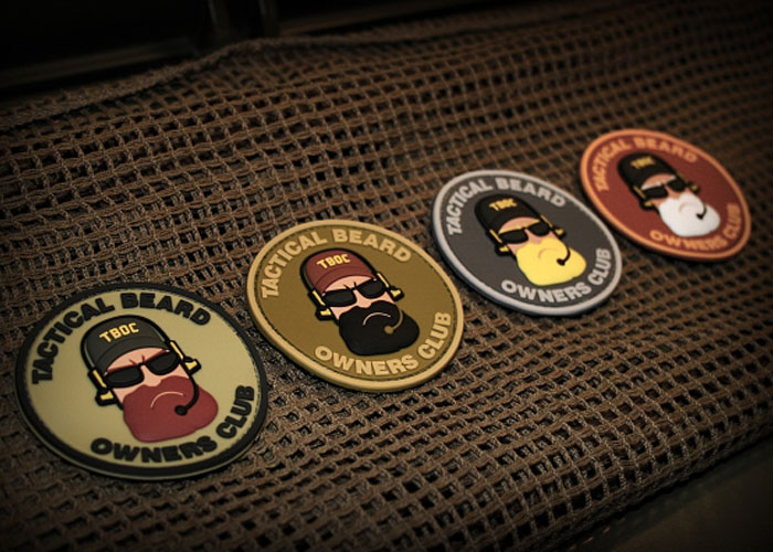 Tactical Beard Owners Club Patches | Popular Airsoft: Welcome To The ...
