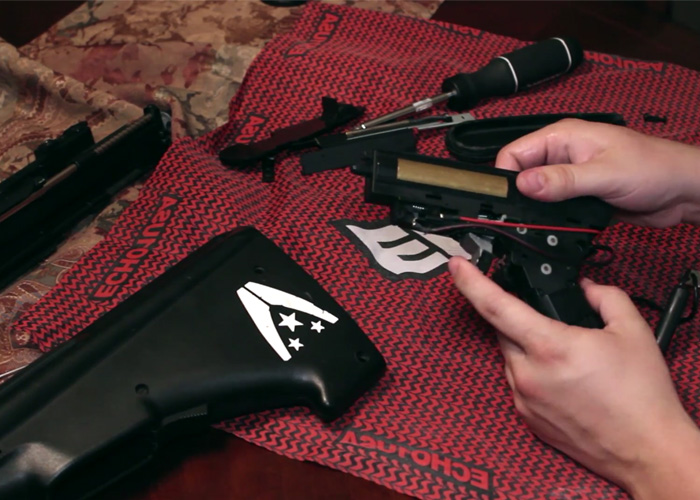 JG, ASG, TM AUG Semi Auto Mod Howto | Popular Airsoft: Welcome To The ...