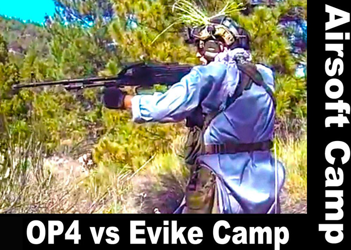 OP4 vs Evike Camp Hilltop Ambush Game | Popular Airsoft: Welcome To The Airsoft World