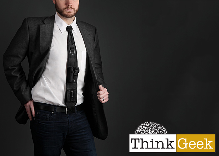 Think Geek Laser Guided Tactical Necktie | Popular Airsoft: Welcome To ...