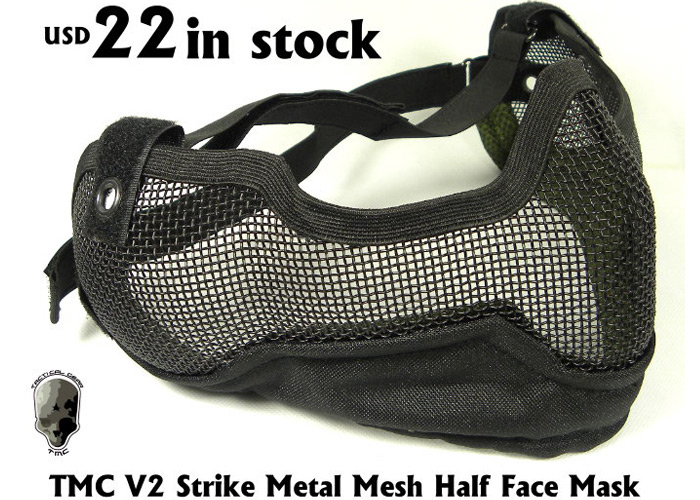 TMC V2 Strike Mesh Half Face Mask | Popular Airsoft: Welcome To The ...