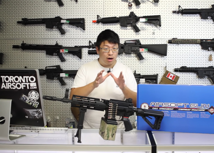 Toronto Airsoft: G&G CM16 LMG | Popular Airsoft: Welcome To The Airsoft ...