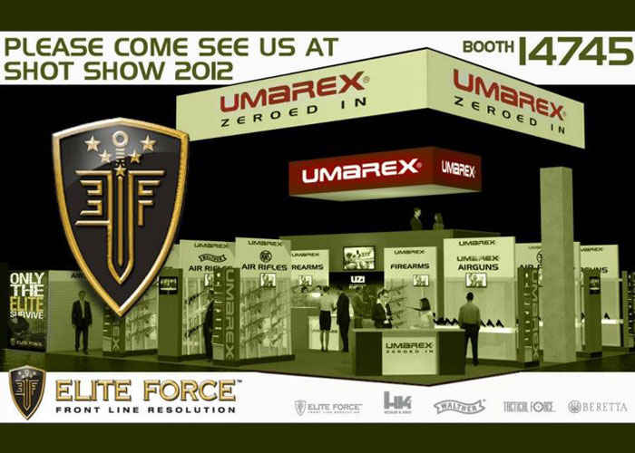 Elite Force At Shot Show 2012 Booth #14745 | Popular Airsoft: Welcome ...