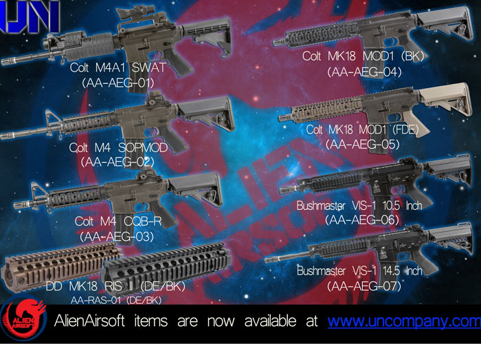 Alien Airsoft AEGs & Colt 1911 Wooden Case | Popular Airsoft: Welcome ...