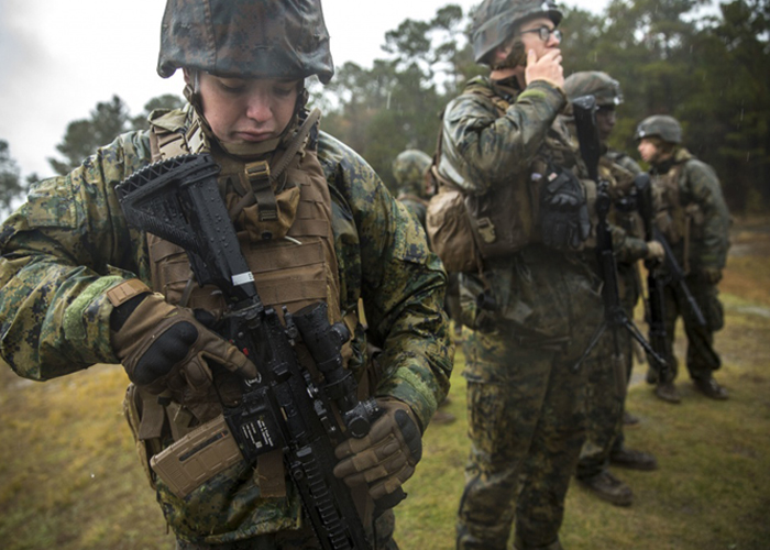The USMC M27 IAR Gets Fielded As the M38 Designated Marksman Rifle ...