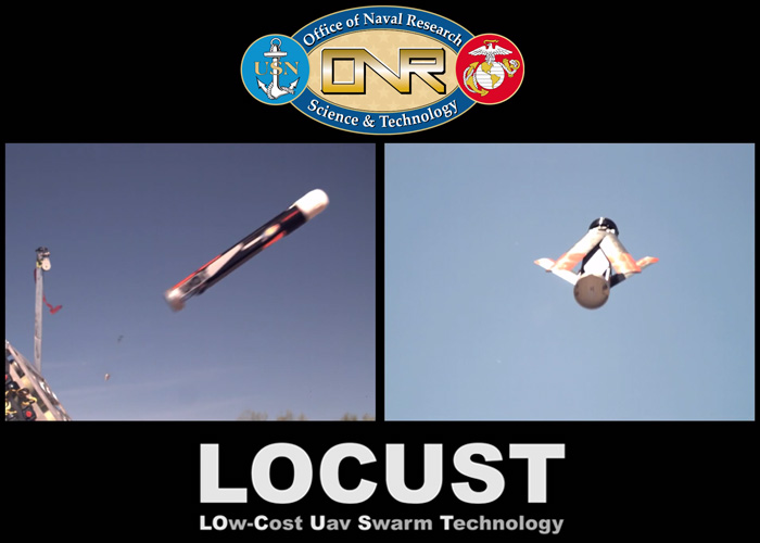 The U.S. Navy Gives Us A Glimpse Of Drone Warfare With LOCUST | Popular ...
