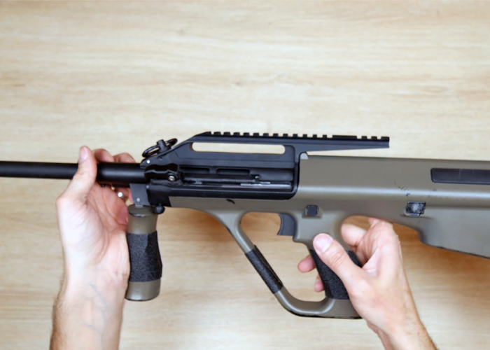 A2 Rail For GHK Steyr AUG GBBR | Popular Airsoft: Welcome To The ...