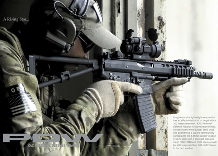 VFC KAC PDW AEG In Stock At VFC UK | Popular Airsoft: Welcome To The ...