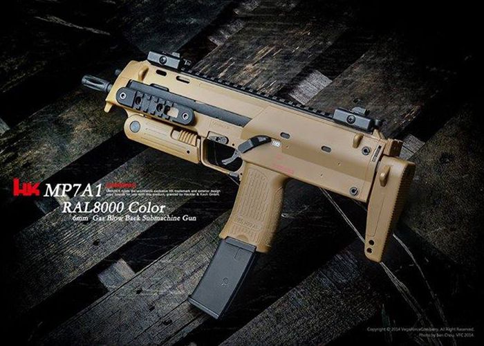 LWA: VFC MP7A1 GBB Dark Earth | Popular Airsoft: Welcome To The Airsoft ...