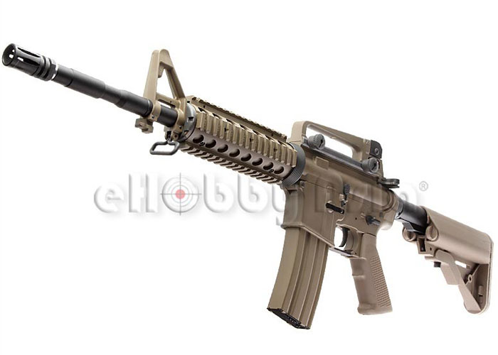 WE M4A1 RIS AEG Tan Version | Popular Airsoft: Welcome To The Airsoft World