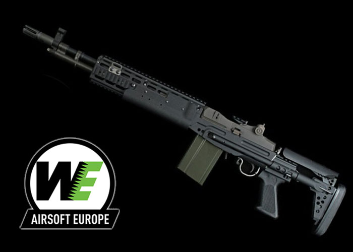 WE M14 EBR MK002 GBB In Stock | Popular Airsoft: Welcome To The Airsoft ...