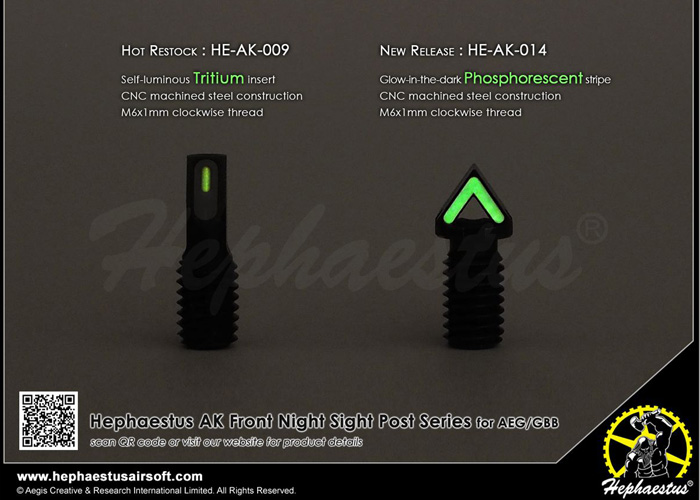 WGC: Hephaestus AK Front Night Sight Post | Popular Airsoft: Welcome To ...