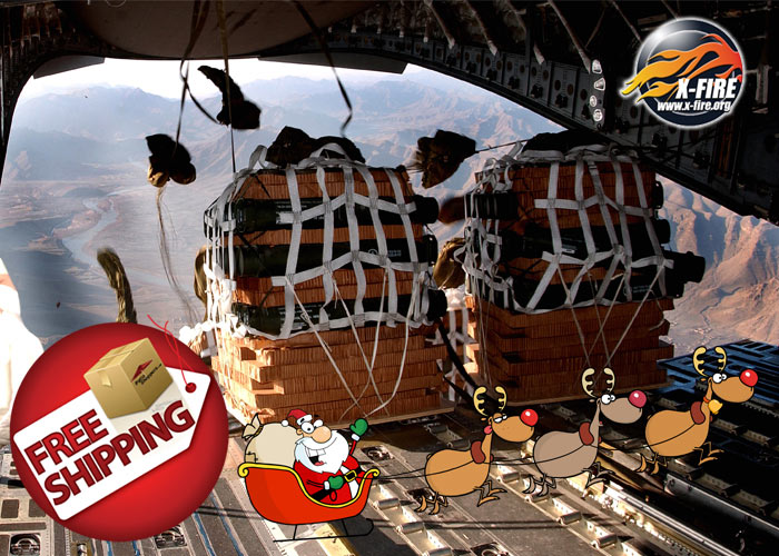 X-FIRE Free Shipping Service | Popular Airsoft: Welcome To The Airsoft ...