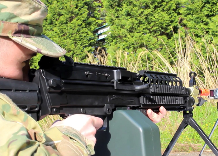 Zama Soldier: A&K M249 MK46 AEG Review | Popular Airsoft: Welcome To The Airsoft World