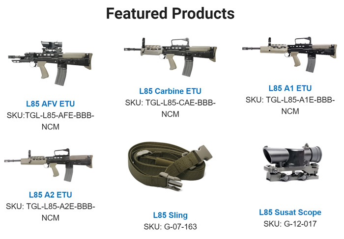 New G&G Armament L85 Top Rail | Popular Airsoft: Welcome To The Airsoft ...