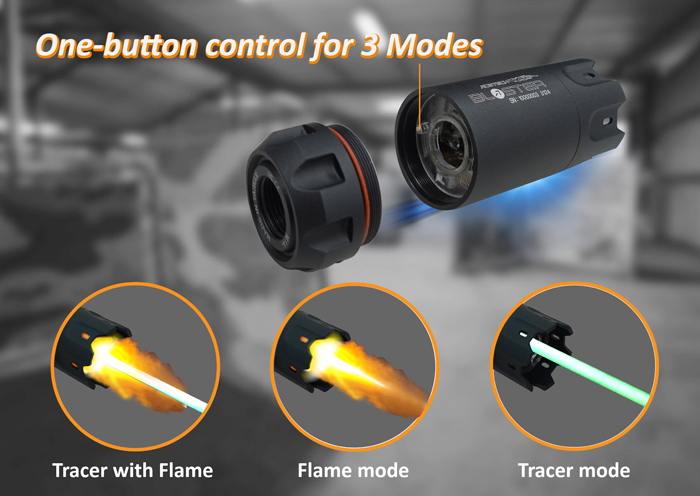 ACETech Blaster Tracer & Muzzle Flash Unit | Popular Airsoft: Welcome ...