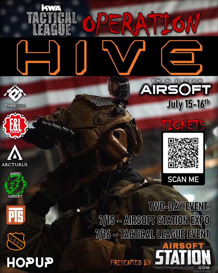 OP HIVE: Airsoft Station & KWA Tactical League Event | Popular Airsoft ...