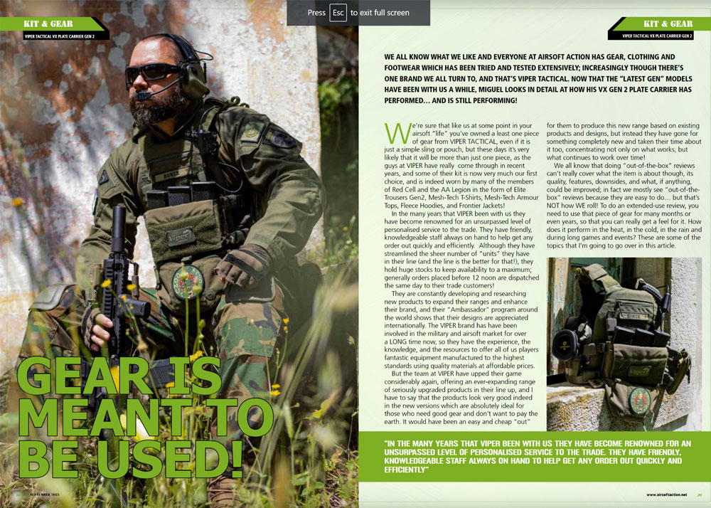 Airsoft Action Magazine September 2023 Issue Available Now | Popular ...