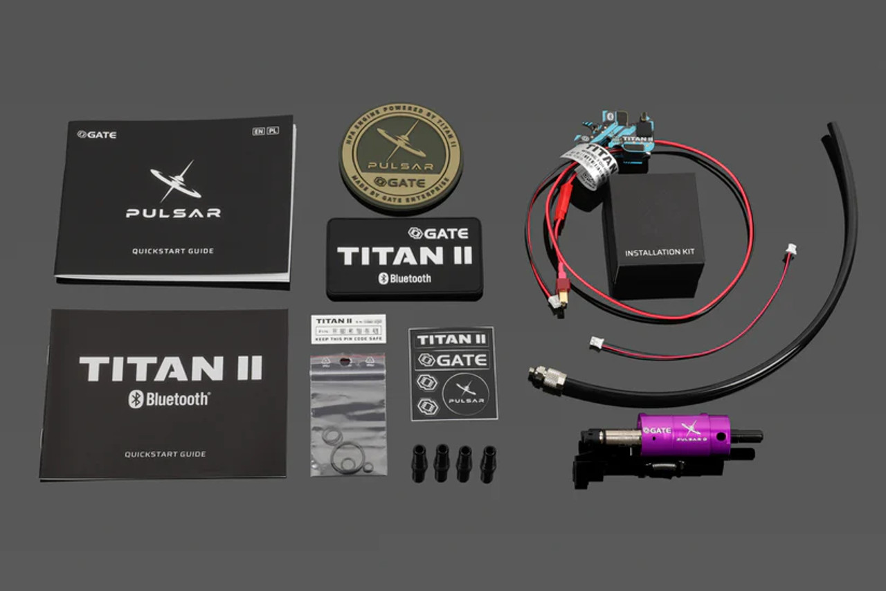 GATE Pulsar D HPA Engine With TITAN II Bluetooth At Airsoftjunkiez ...