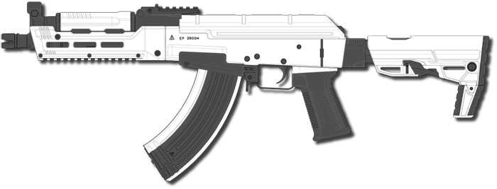 Tokyo Marui & SG-Fashion-Snap Launch The AK White Storm Art Canvas ...