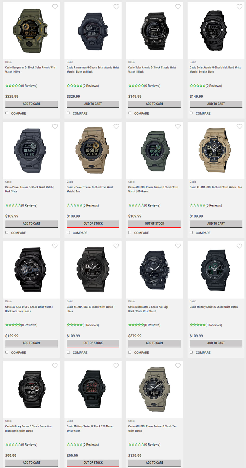 Casio G-Shock Watches Available At Amped Airsoft | Popular Airsoft ...