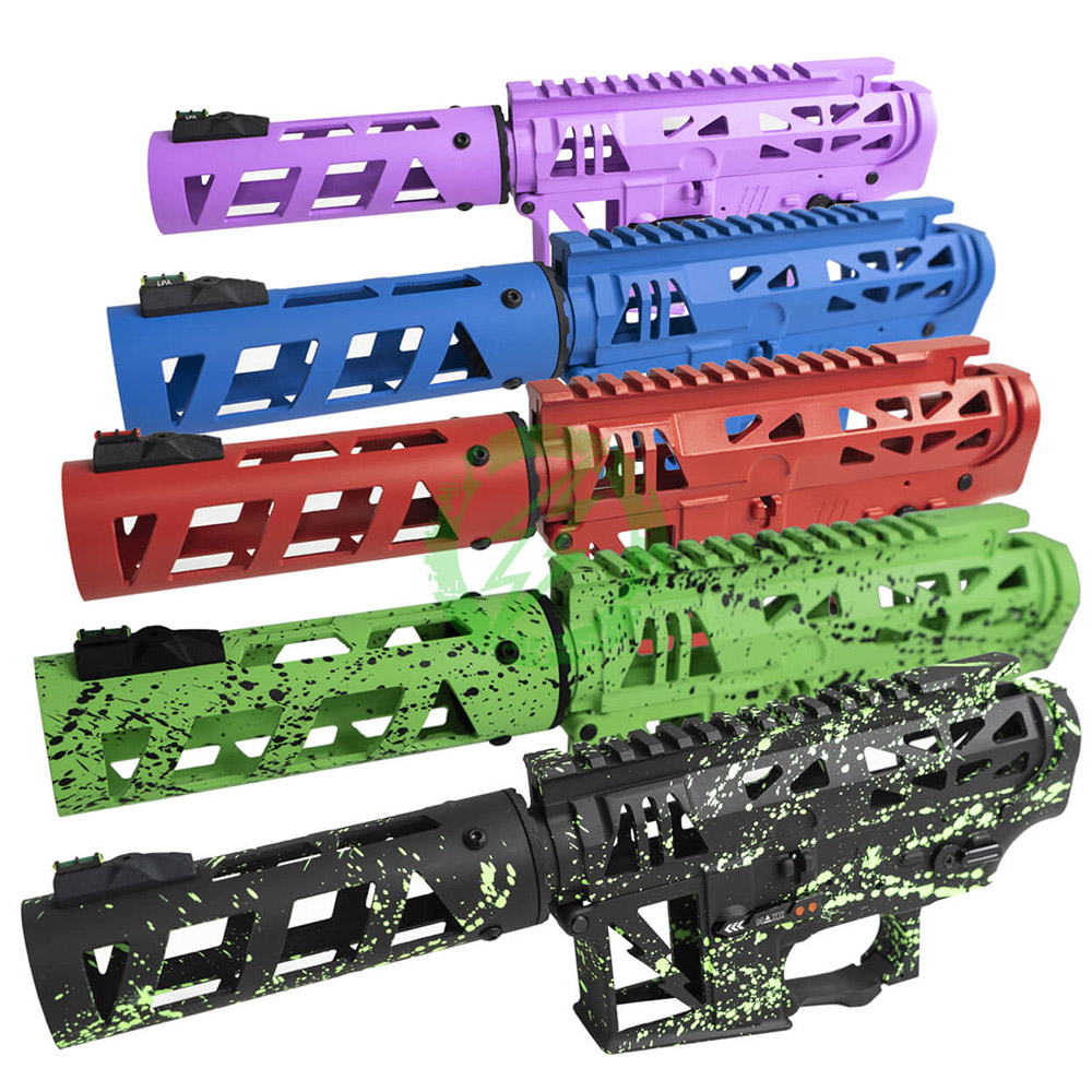 Monk Customs X Amped Airsoft Body & 6" Handguard Set For M4 AEG ...