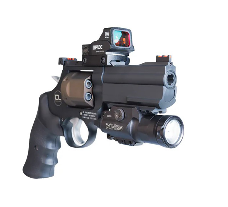 ARES Airsoft x CL Project Combat Revolver Arriving This Month | Popular ...