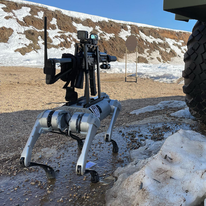 Robodog Armed With An SMG Gives Us A Glimpse Into The Future Of Warfare ...