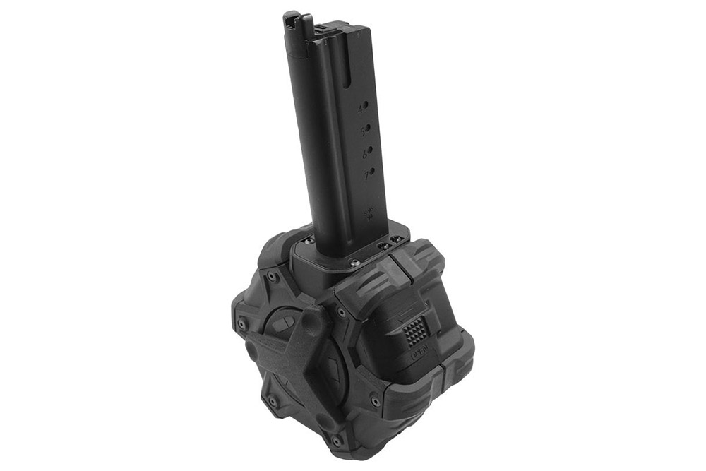 Desert Eagle Gas Drum Magazine From AW Custom | Popular Airsoft ...